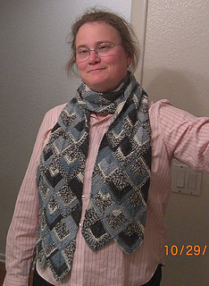 Ravelry: Her Modular Scarf pattern by Sandi Rosner