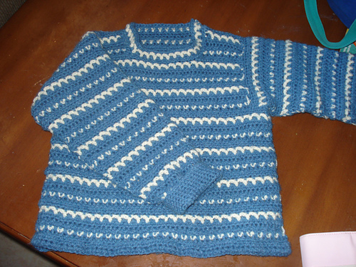 Ravelry: Two-color Pullover pattern by Betty Barnden