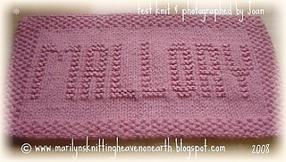 Ravelry: Mallory pattern by Marilyn Wallace