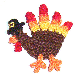 Ravelry: Turkey Hand Applique pattern by Cecinatrix