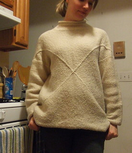 Ravelry: Triangle Sweater pattern by Lidia Karabinech