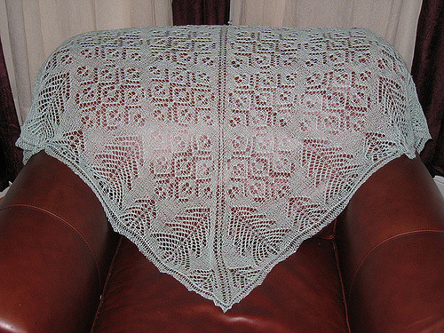 Ravelry: Crystal Forest Shawl pattern by Karen Joan Raz