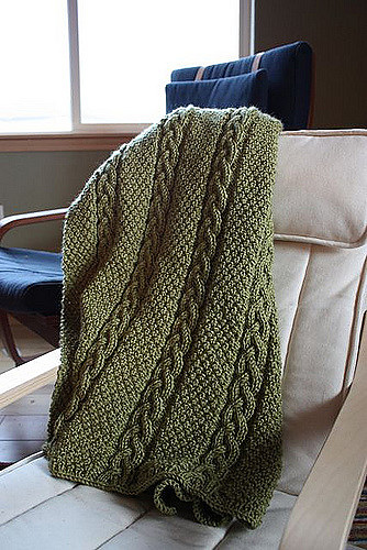 Ravelry: Shivaree Throw pattern by Berroco Design Team