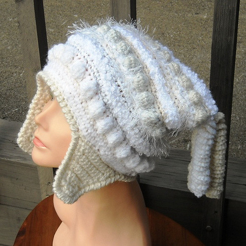 Ravelry: Freeform/Freestyle Crochet Hat with Earflaps pattern by ...