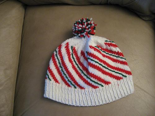Ravelry: Christmas Candy Hat pattern by Rani Blalock
