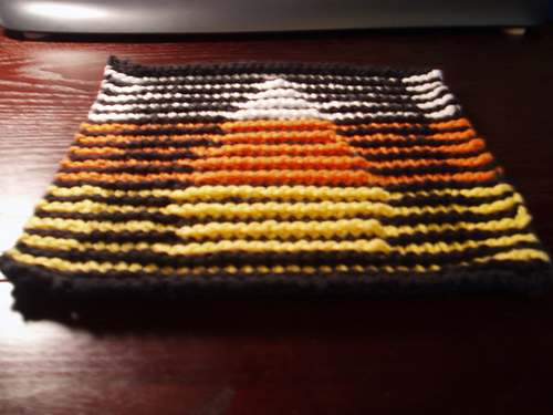 Ravelry: Illusion Candy Corn Cloth pattern by Rhonda White