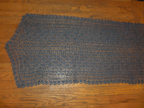 Ravelry: Berry Blue-tiful Summer Stole S2022 pattern by Joan Schrouder