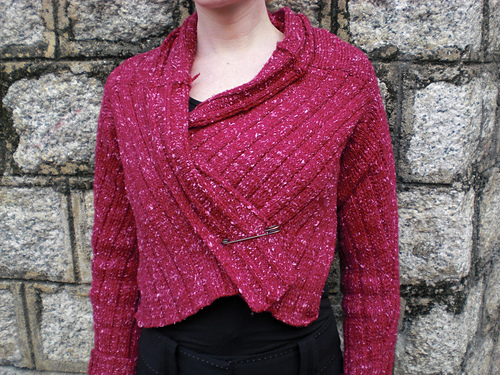 Ravelry: Design 6 - Asymmetrical Sideways Cardigan pattern by Cleckheaton