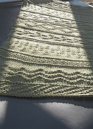 Ravelry: Textured Lap Robe pattern by Rena V. Stevens