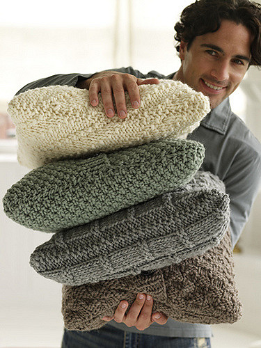 Ravelry: #27 Basketweave Pillow pattern by Tanis Gray