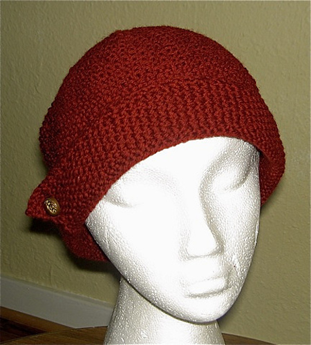 Ravelry: Brim and Button hat pattern by Carolyn Doe