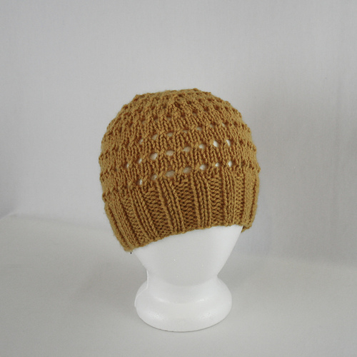Ravelry: Eyelet Hat pattern by Anne Heidemann