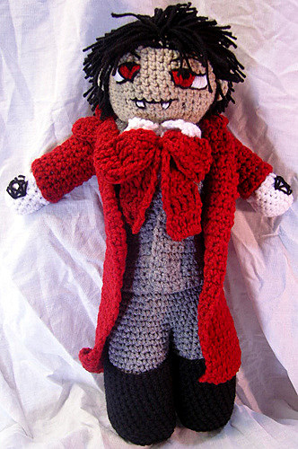 Ravelry: voxmortuum's Alucard - Hellsing Tribute Doll