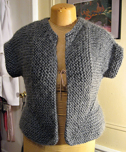 Ravelry: #19 Cropped Cardi pattern by Mari Lynn Patrick