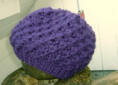 Ravelry: # 23 Daisy Stitch Hat pattern by Debbie Bliss
