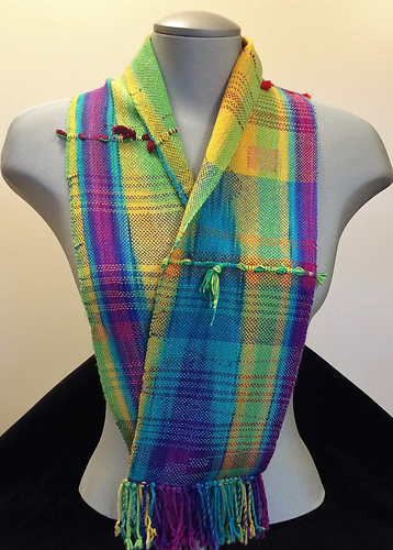 Ravelry: Wovenflame's Carnival Scarf