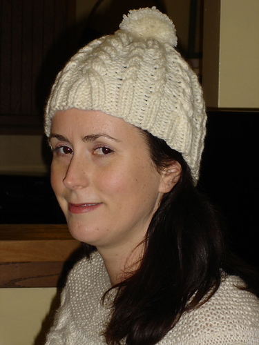 Ravelry: Snowball Hat pattern by Katie Himmelberg