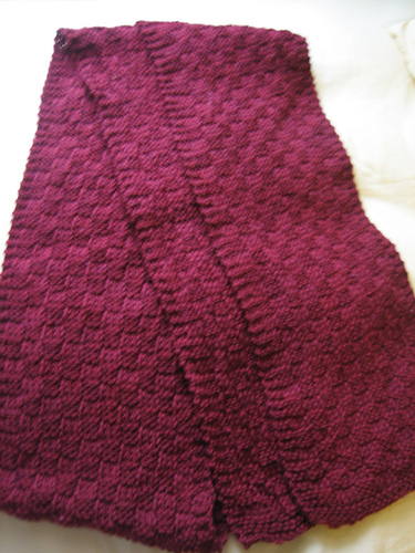 Ravelry: Three by Three Scarf pattern by Jennifer Refat