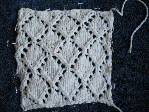 Ravelry: Openwork Diamonds pattern by Barbara G. Walker