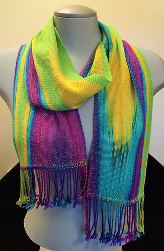 Ravelry: Wovenflame's Carnival Scarf