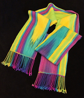 Ravelry: Wovenflame's Carnival Scarf