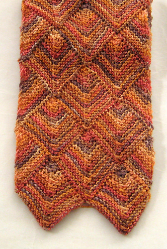 Ravelry: Diamonds Modular Scarf pattern by Ruth Greenwald