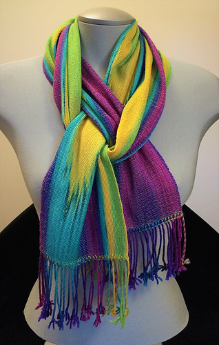 Ravelry: Wovenflame's Carnival Scarf
