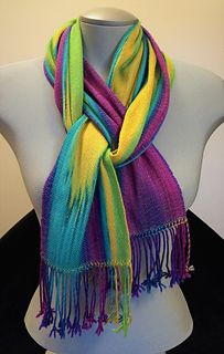 Ravelry: Wovenflame's Carnival Scarf