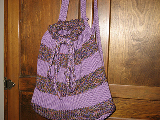 Ravelry: New Mexico Sunrise Backpack pattern by Janet Scanlon