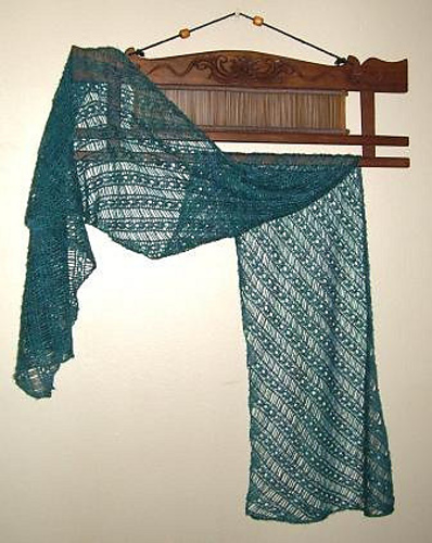 Ravelry: Coin Lace Stole pattern by Shui Kuen Kozinski