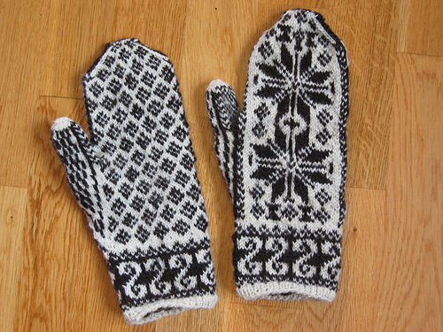 Ravelry: 603/20 Norwegian Mittens pattern by Burda Design Team