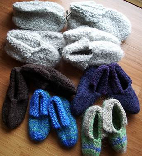 Ravelry: WARM WOOLIES FELTED BOOTIES pattern by Kimberly Turnbow