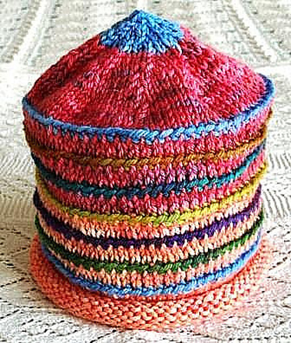 Ravelry: Baby Pagoda Hat pattern by Laura Lauragais