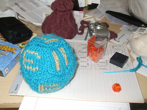 Ravelry: DiceyKnitter's Knit Dice pattern by Silas Humphreys
