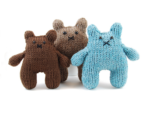 Ravelry: The Inseparable Beatrice and Bernard pattern by Rebecca Danger