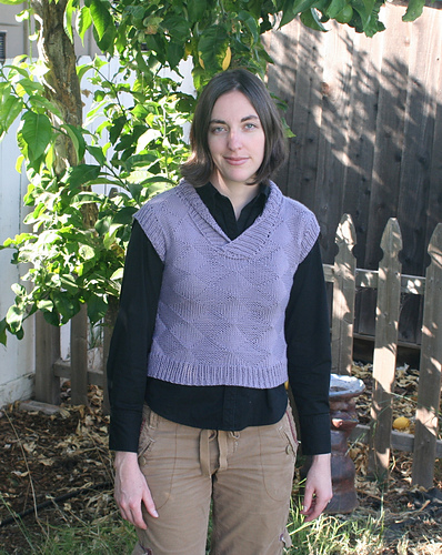 Ravelry: Textured Argyle and Diamond Vests pattern by Fiber Fiend ...