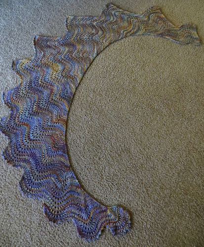 Ravelry: Glass Beach Shawl pattern by verybusymonkey