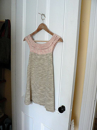 Ravelry: Yoked A-Line Top pattern by Hannah Fettig