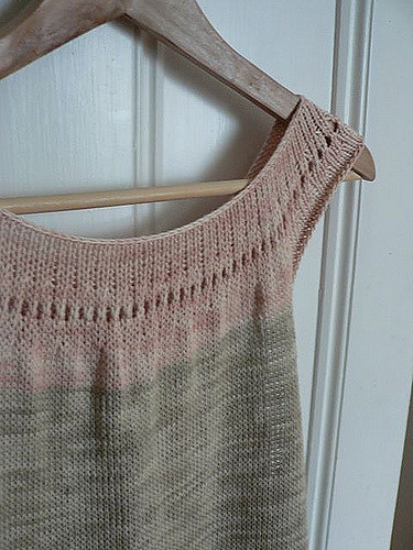 Ravelry: Yoked A-Line Top pattern by Hannah Fettig