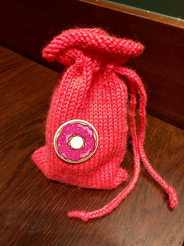 Ravelry: Mini Money Bag pattern by Michael Tartaglia