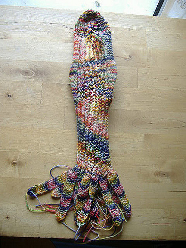 Ravelry: Flapper Socks pattern by Rebecca Mercier