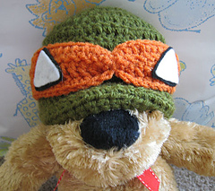 Ravelry: Ninja Turtle Beanie Hat pattern by Tiffany Ratzman
