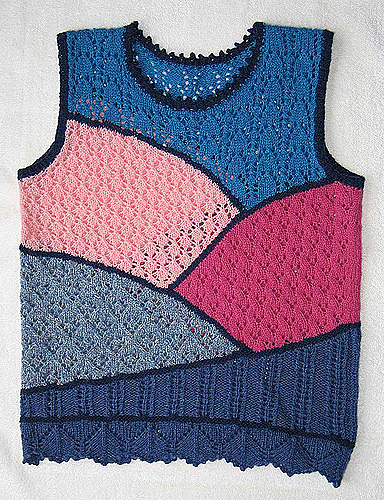 Ravelry: Short-row pullover pattern by Gayle Roehm