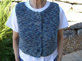 Ravelry: Easy Garter Stitch Vest pattern by Susan Mills Knits