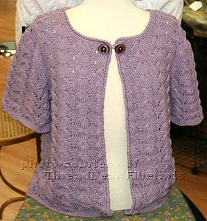 Ravelry: Lucina Cardigan #0802 pattern by E. J. Slayton