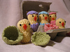 Ravelry: Hatching Easter Chicks pattern by Kim