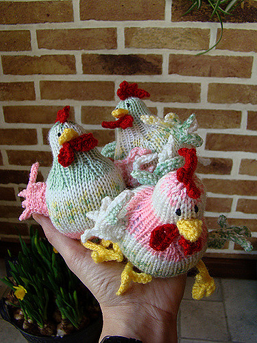 Ravelry: yeayeayeah's Easter Chicken trinity