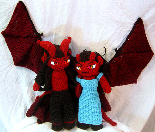 Ravelry: Demon Amigurumi Stuffed Dolls pattern by Vox Mortuum
