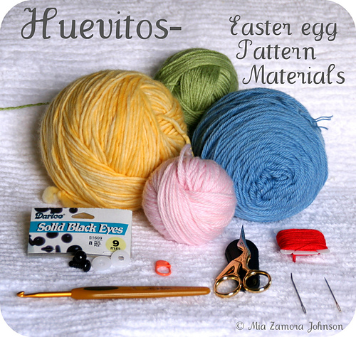 Ravelry: Huevitos Easter eggs pattern by Mia Zamora Johnson