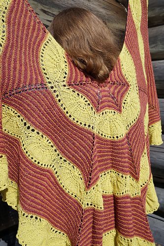 Ravelry: Baobab shawl pattern by Niina Risulainen